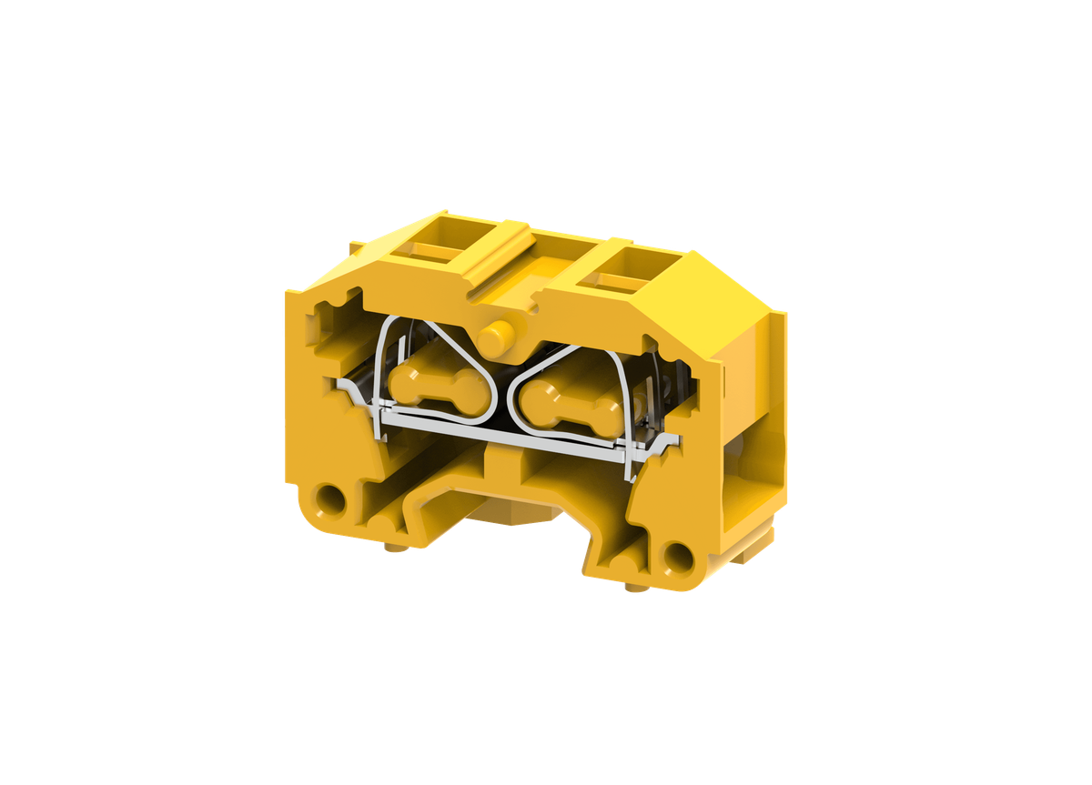 CM2.5S2Y | Panel Mount Terminal Blocks | Connectwell Industries