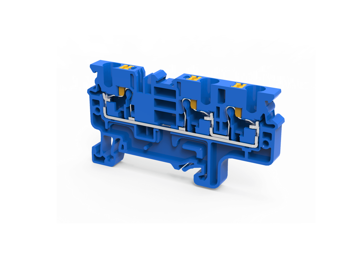 CP4/3BU | Multi-connection Terminal Blocks | Connectwell Industries